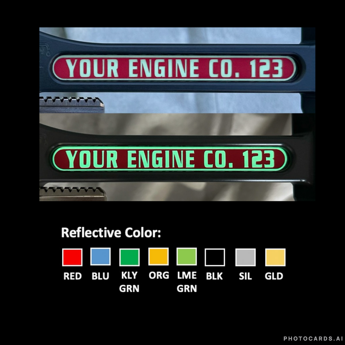 Identifire Personalized Handle Decals – FASTWRENCH